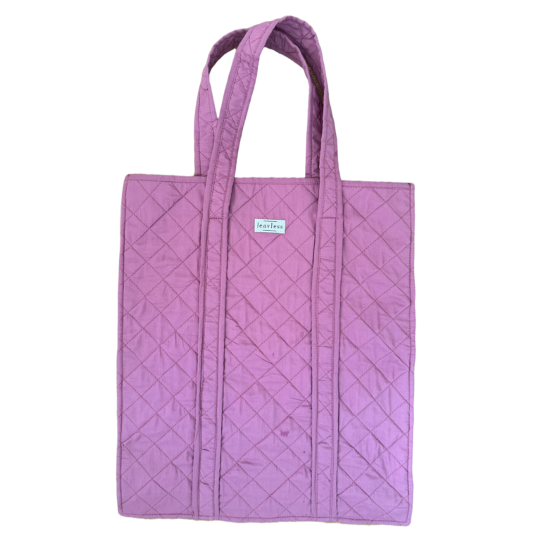 Checkerboard Tas Olivia met checkerboard print - Leavless